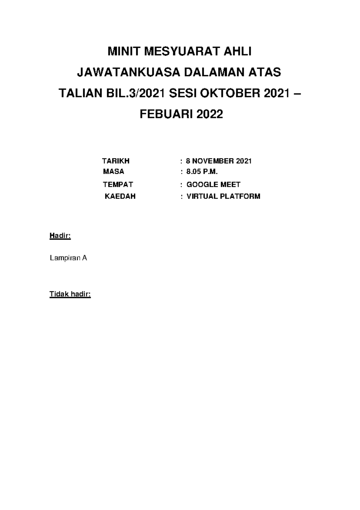 Minit 3 - upload - Maths for Engineers Custom Book Source Book - MINIT MESYUARAT AHLI ...