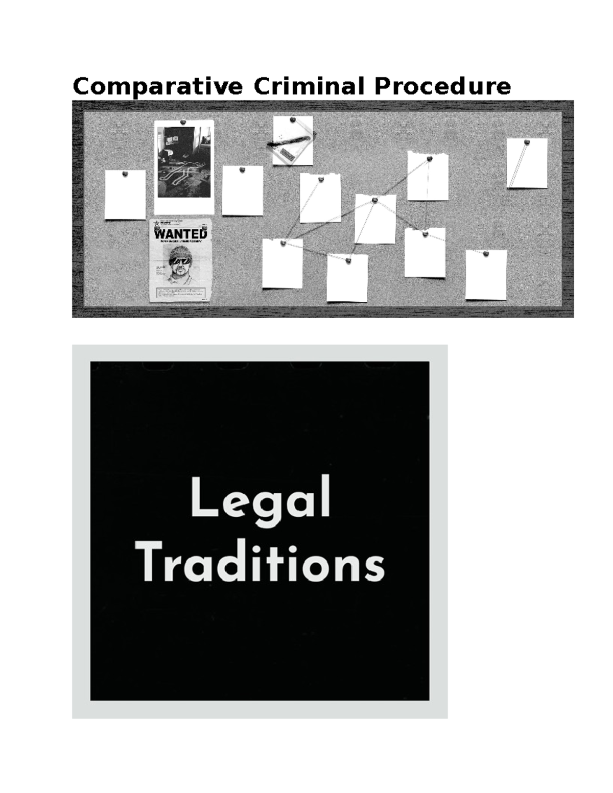 Comparative Criminal Procedure - Studocu