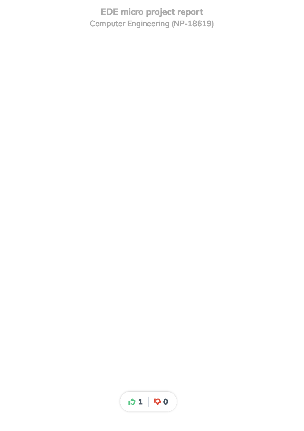 Ede-micro-project-report compress - EDE micro project report Computer ...