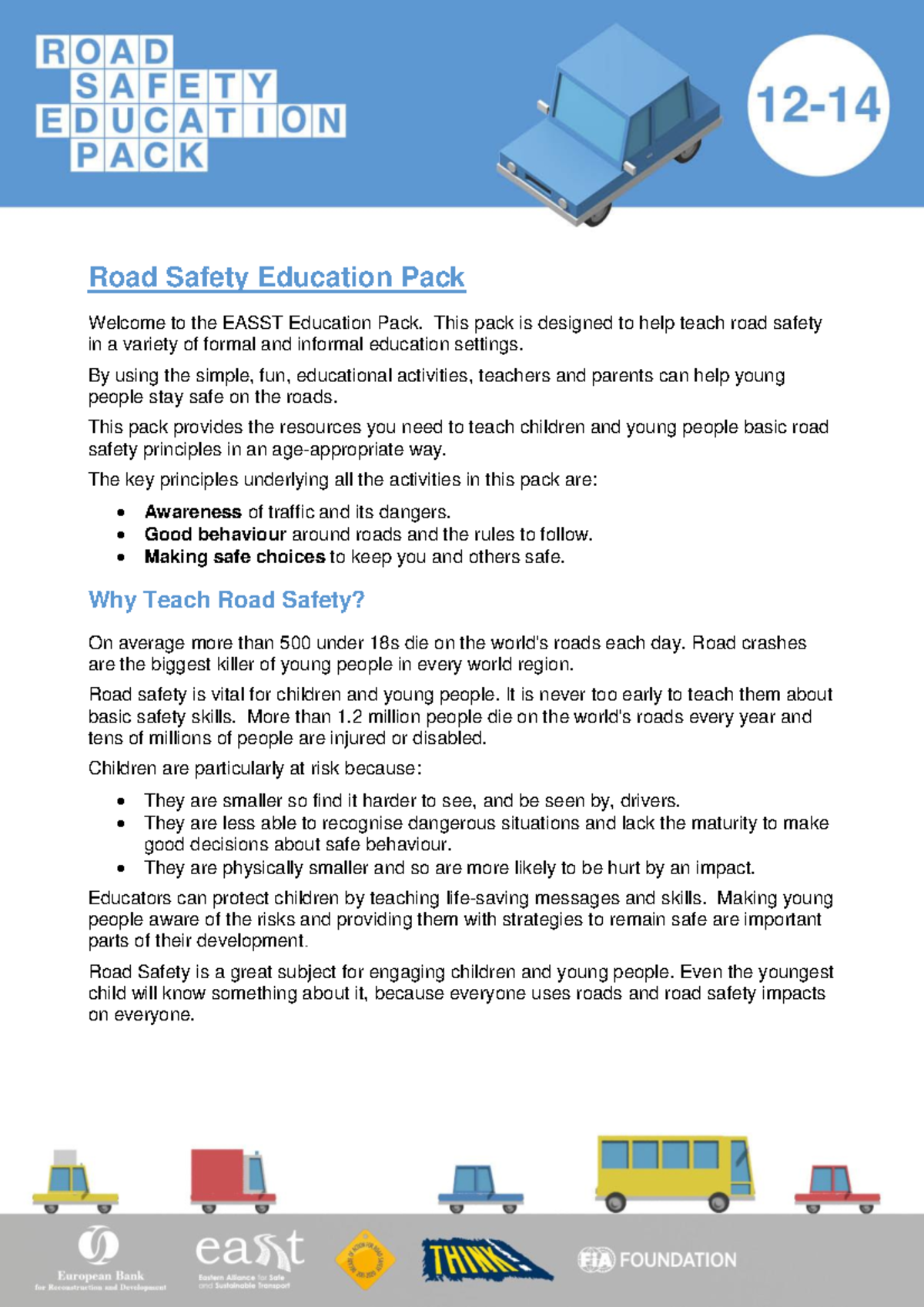Education Pack 12 -14 - Final (ENG) - Road Safety Education Pack ...
