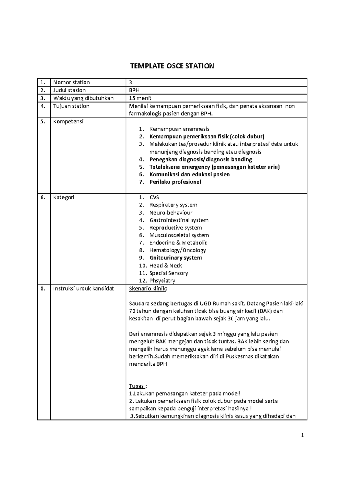 Template-osce-station compress - TEMPLATE OSCE STATION Nomor station 3 ...