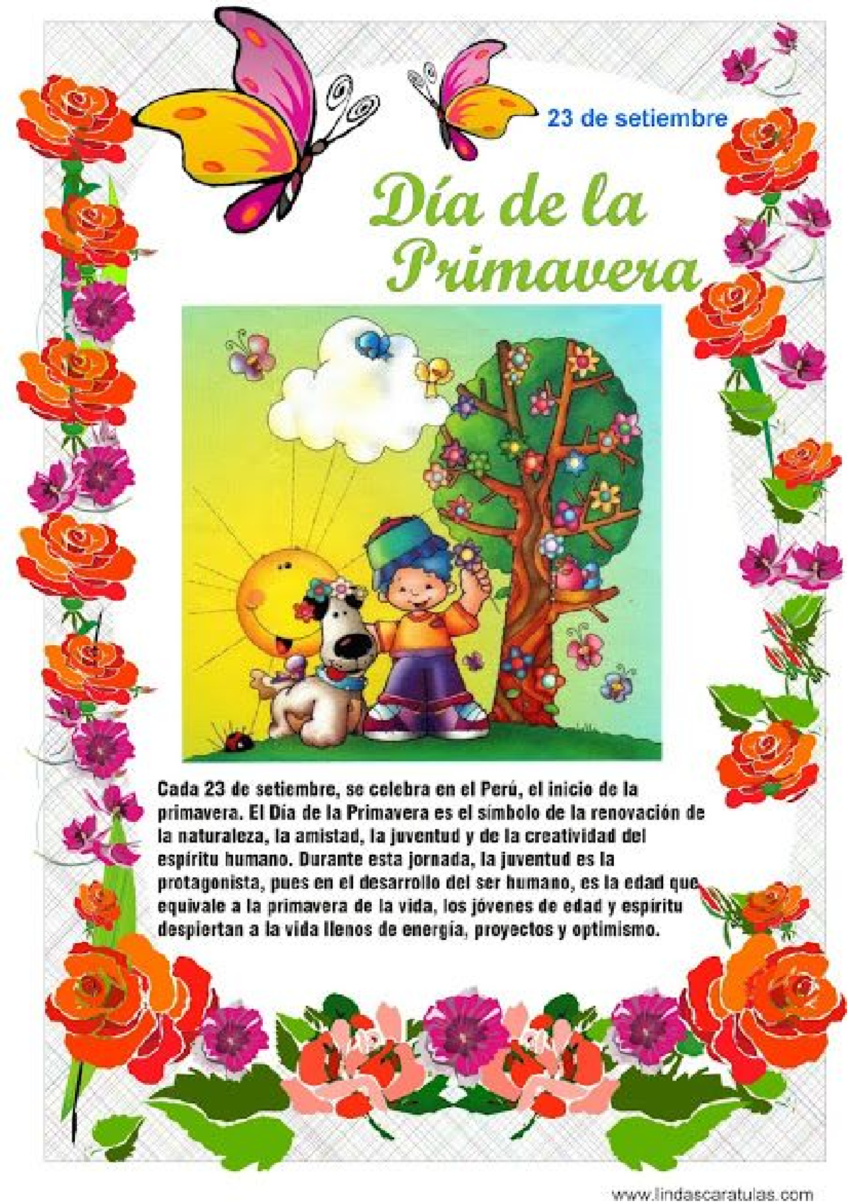 Diseño sin título (56) - Libro - 23 de setiembre Día de la Primavera ...