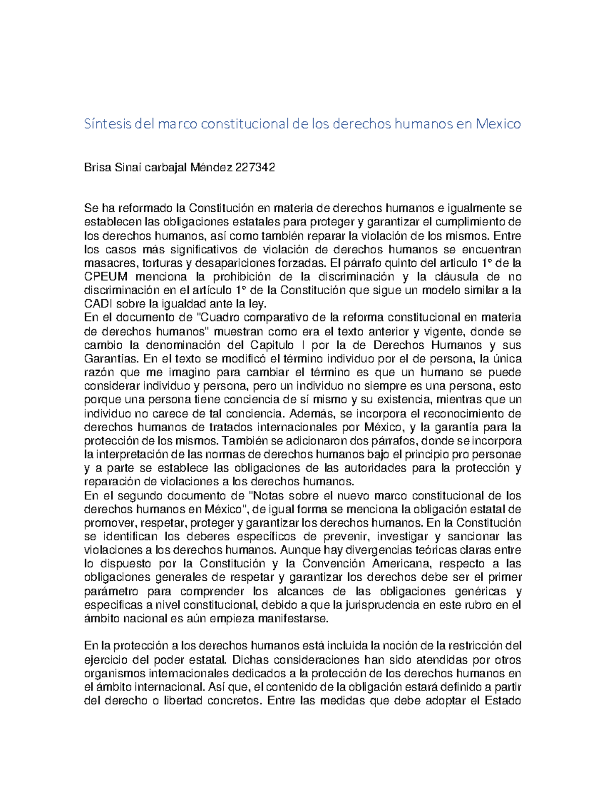 Documento de repaso - Síntesis del marco constitucional de los derechos ...