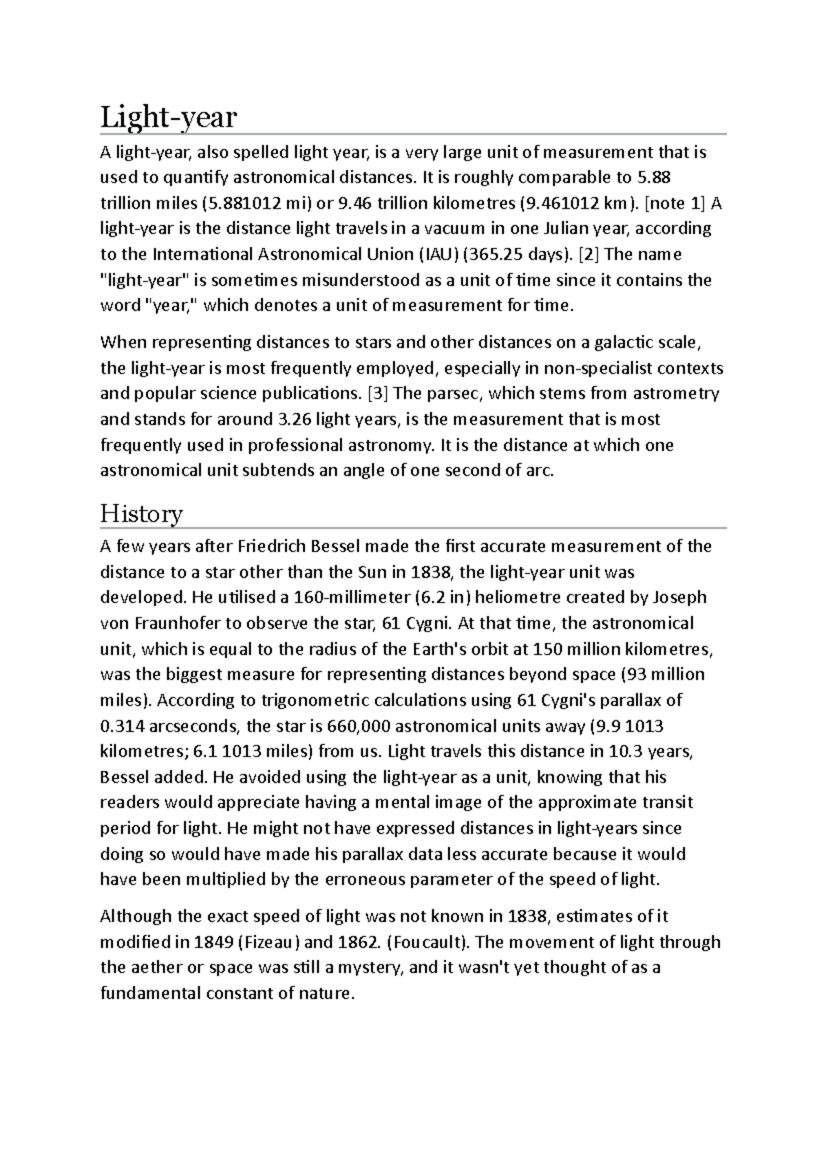 Light year - ifah - Light-year A light-year, also spelled light year ...