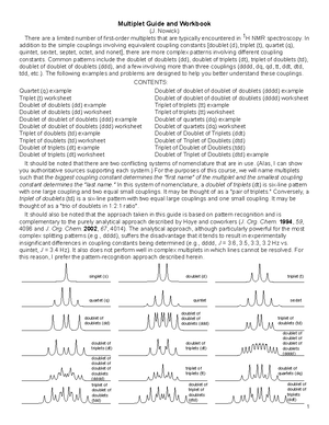 NMR Chemical Shifts of Trace Impurities - Supporting Information NMR ...