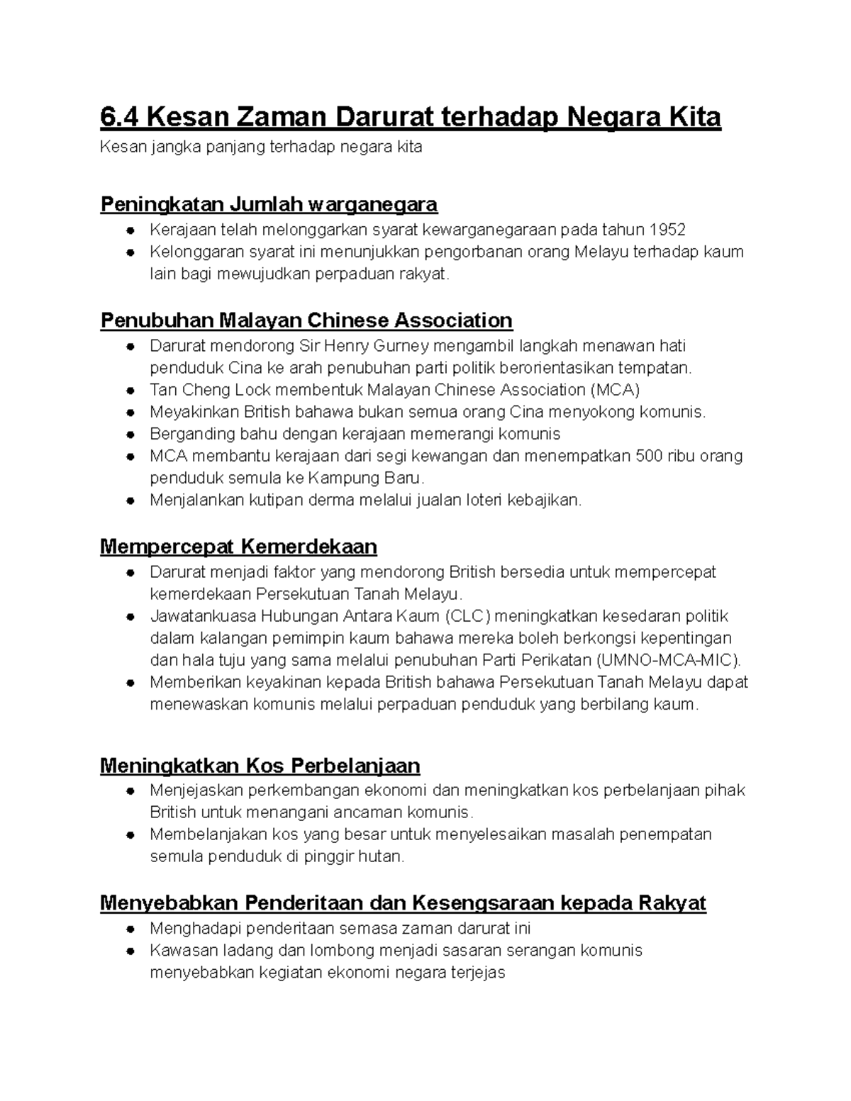 Untitled document - asdbiyb - 6 Kesan Zaman Darurat terhadap Negara ...