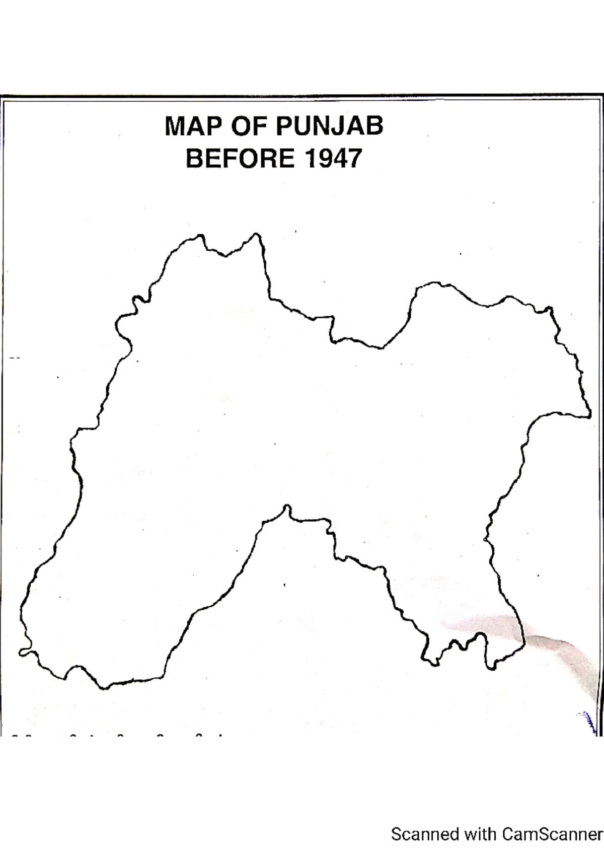 Map of Punjab - Notes - Bachelor of Arts - Studocu