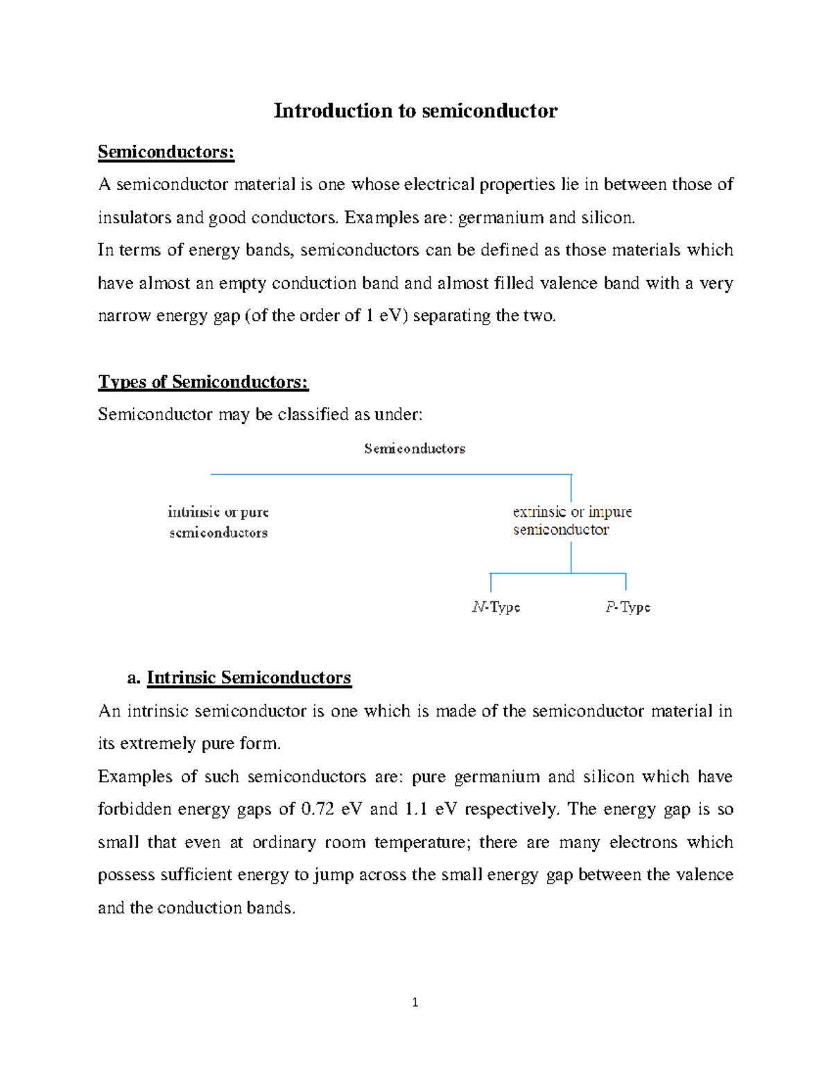 Introduction to Semiconductor - Introduction to semiconductor Semiconductors: A semiconductor ...