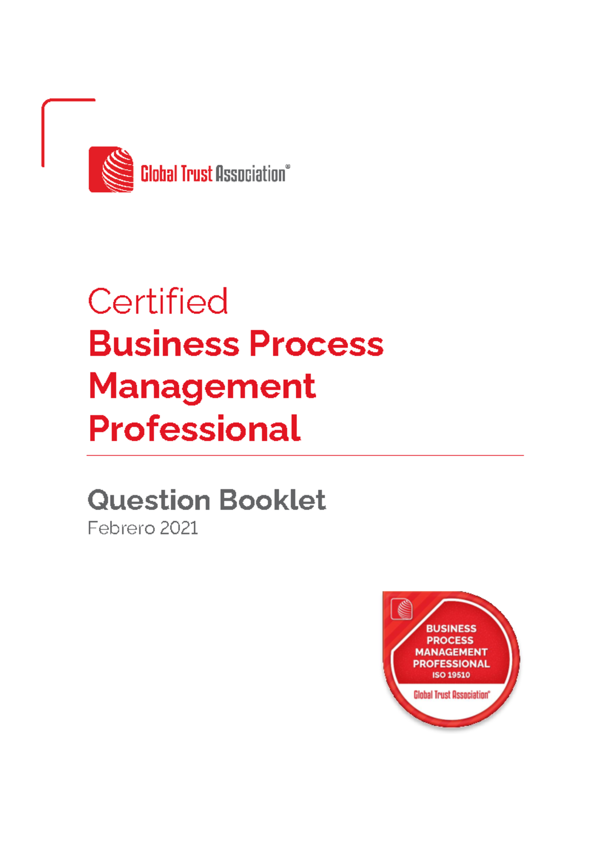 Preguntas - Certified Business Process Management Professional Question ...