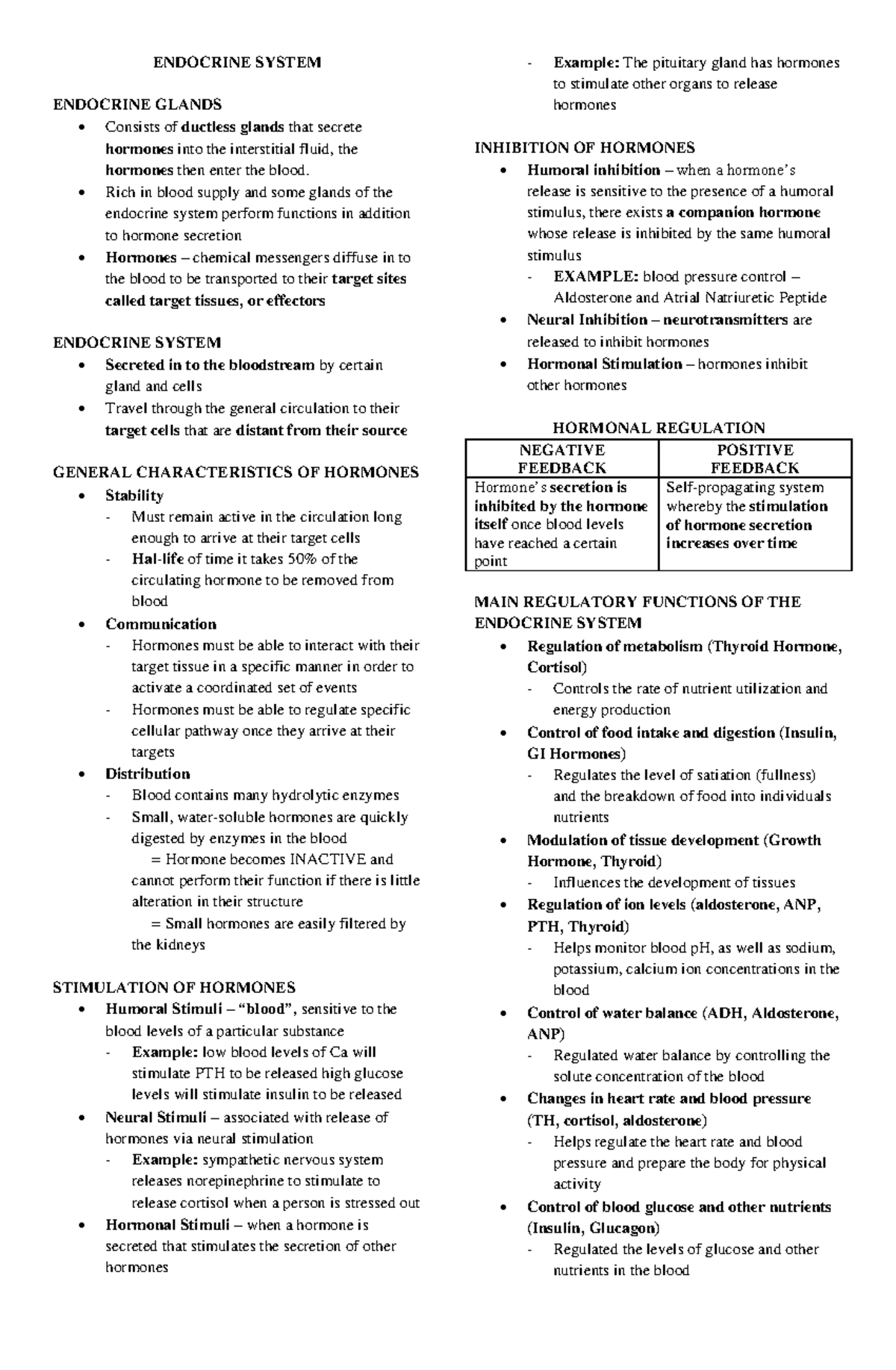 Endocrine- System-ppt - ENDOCRINE SYSTEM ENDOCRINE GLANDS Consists of ...