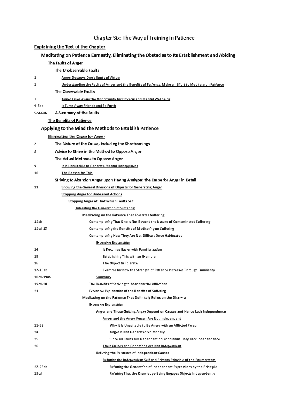 Index Chapter 6 - Apuntes - Chapter Six: The Way of Training in ...