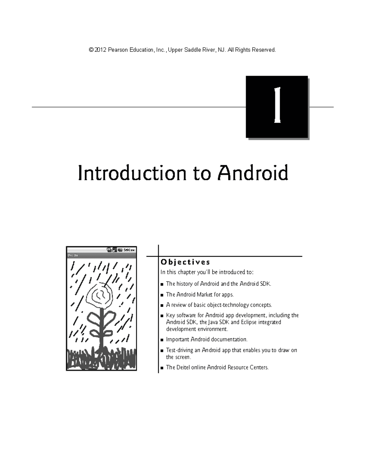 0110 introduction to android course - 1 Introduction to Android O b j e ...