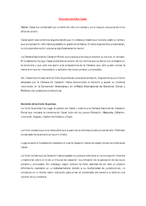 Fallo Simón Breve Explicación del caso - FALLO SIMON Las actuaciones se ...