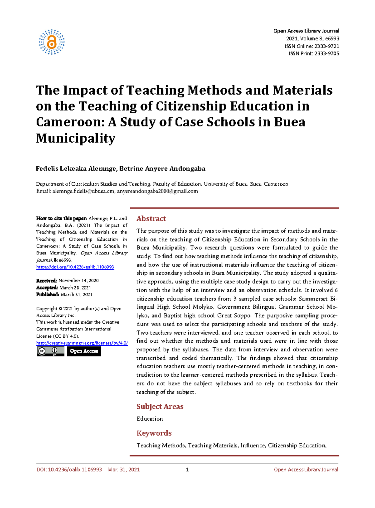 Inbound 5018899213216934058 - Open Access Library Journal 2021, Volume ...