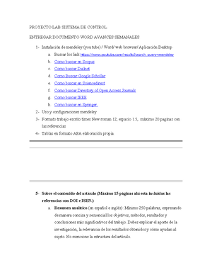 LAB 08 basico Comandos PID Matlab -Labview - Lab. 8 Controladores 1 1 SIMULACIONES PARA MATLAB ...