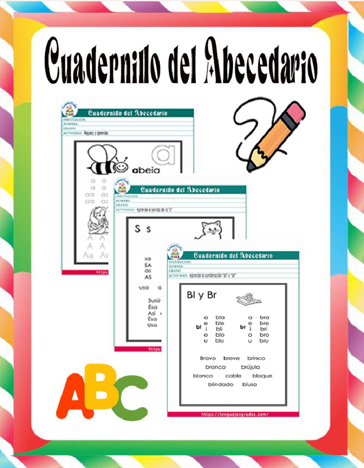 Cuadernillo DEL Abecedario - Cuadernallo del Abecedario Cuadernife del ...