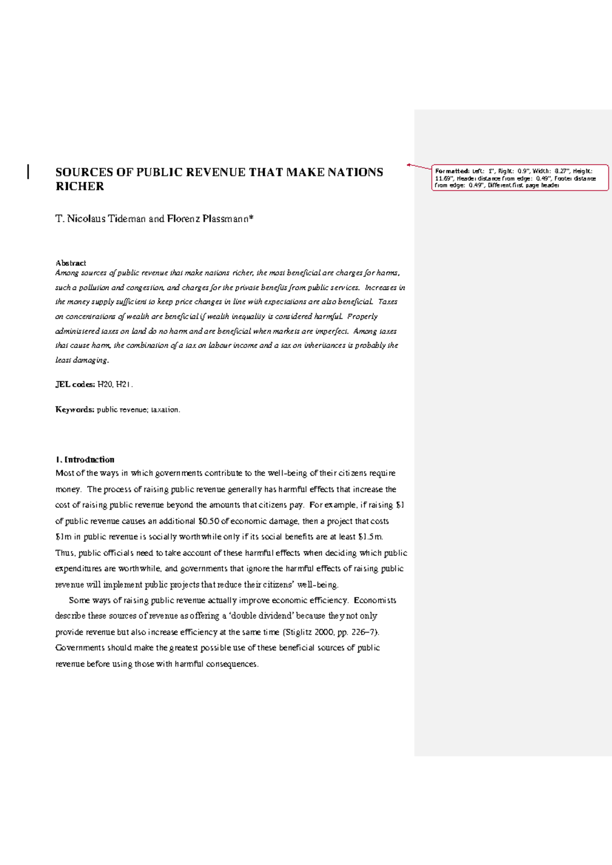 Public revenue - SOURCES OF PUBLIC REVENUE THAT MAKE NATIONS RICHER T ...