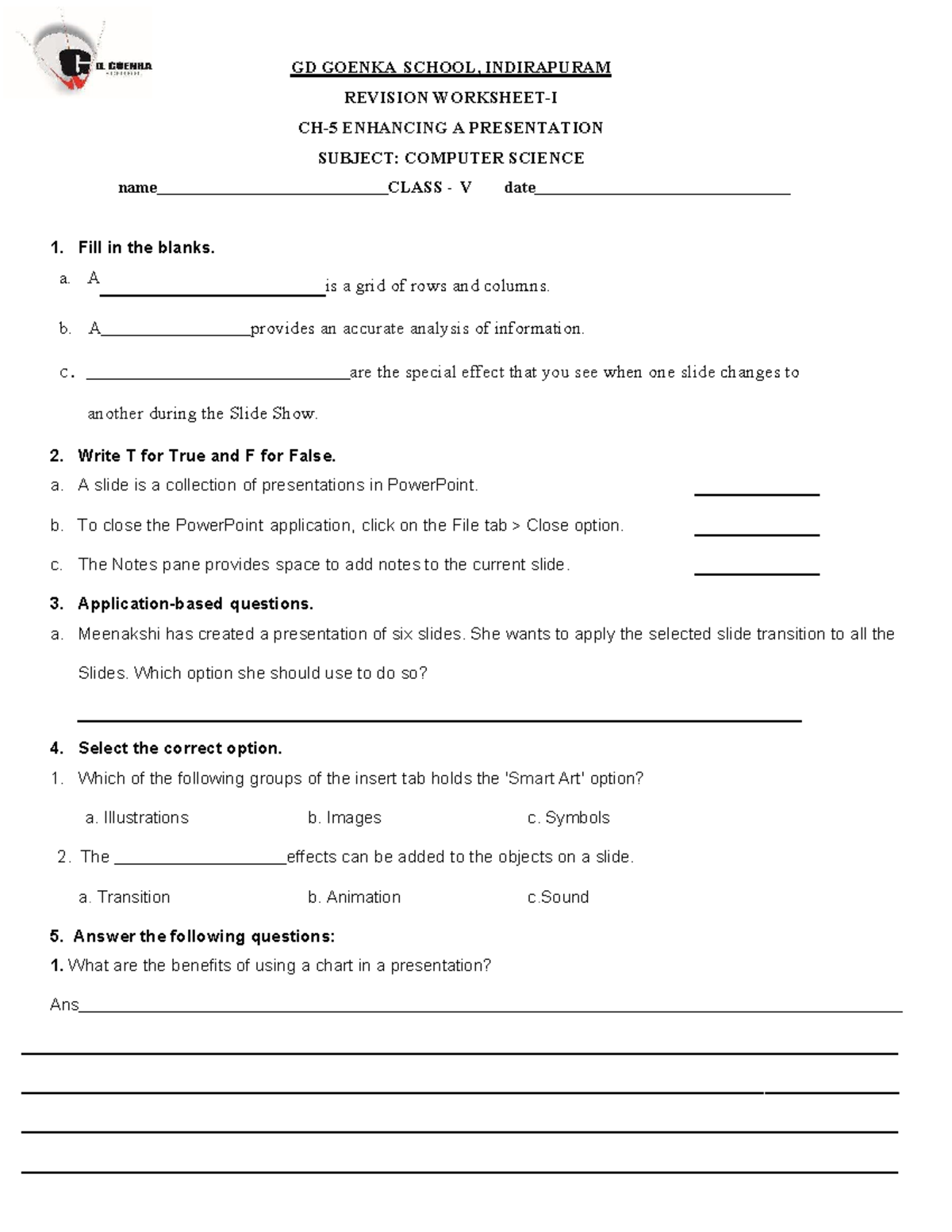 CLass 5 Rs ch 5,7,9, Cyber Ethics - Copy - GD GOENKA SCHOOL ...