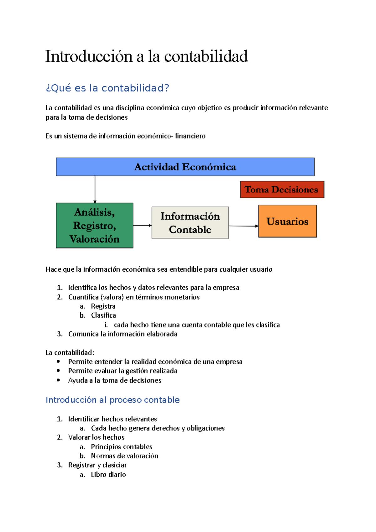 Introducción a la contabilidad - Introducción a la contabilidad ¿Qué es ...