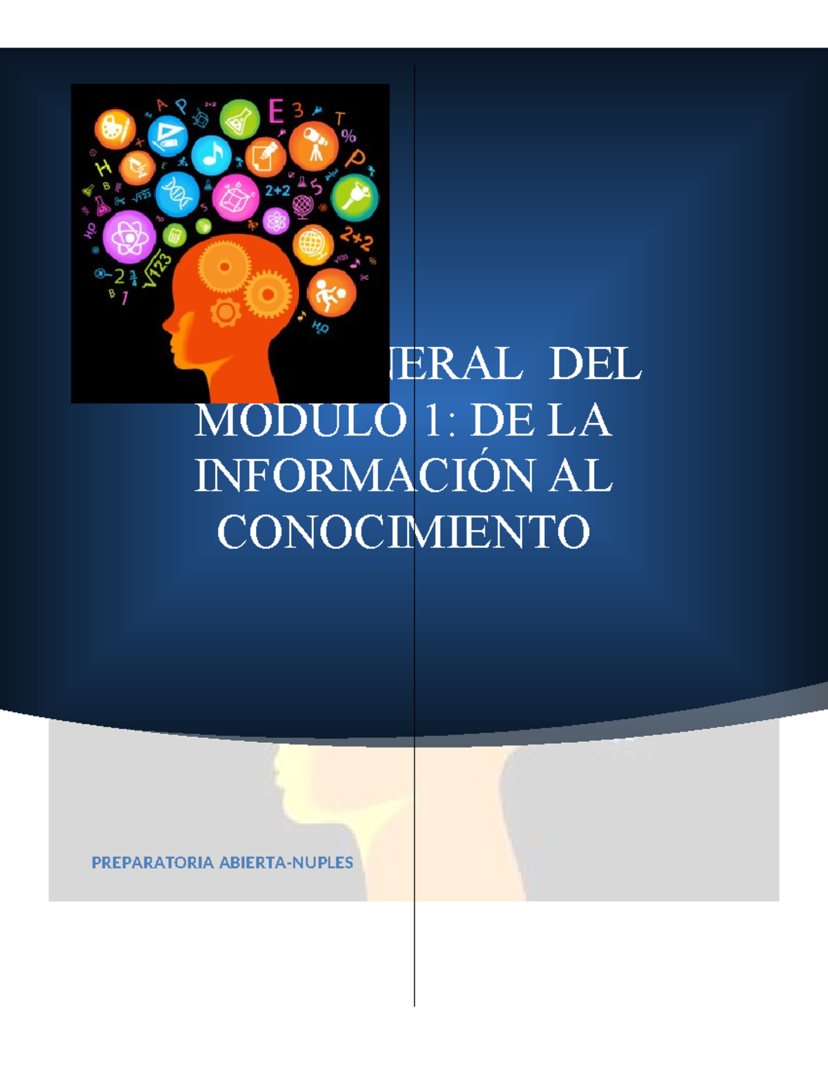 Modulo - De la información al conocimiento - GUÍA GENERAL DEL MÓDULO 1 ...