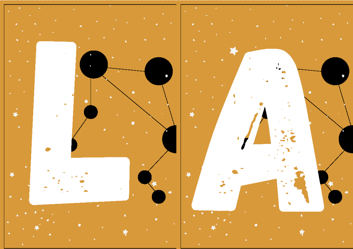 Bulletin Board Letters Space - Education - * if * * if * - Studocu