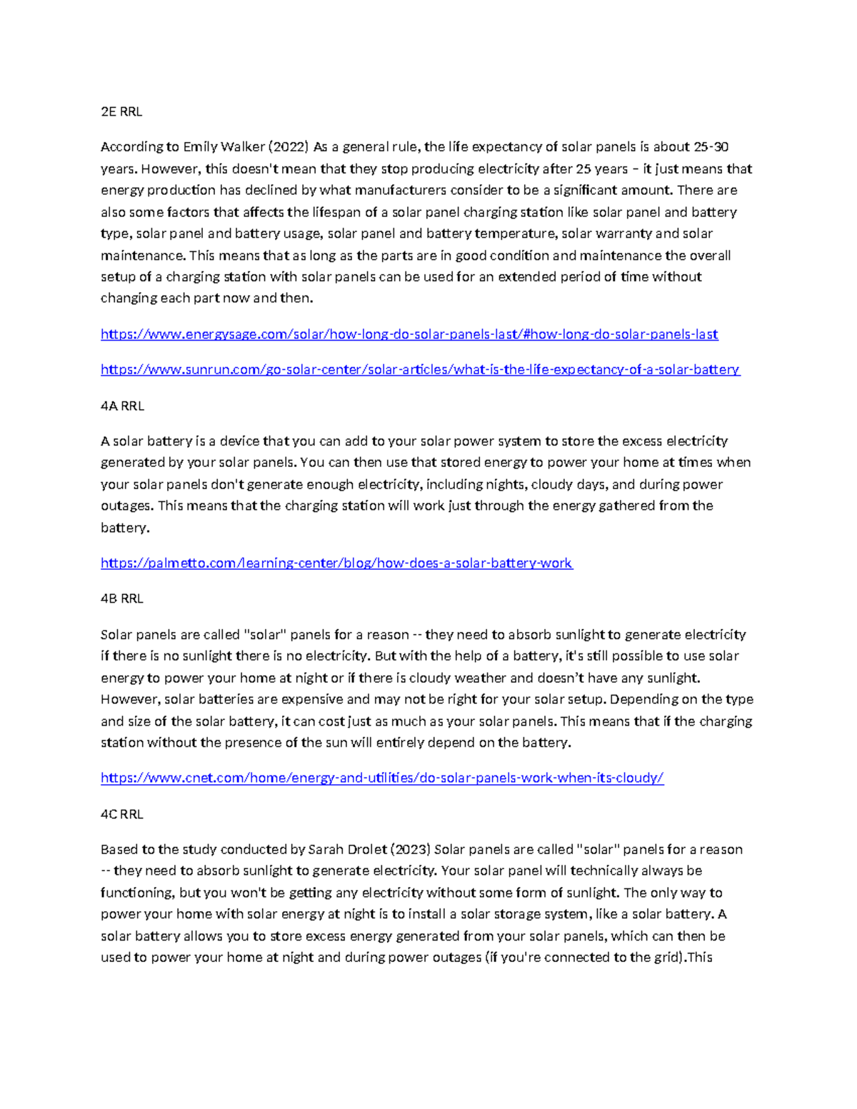 RRL photovoltaic - 2E RRL According to Emily Walker (2022) As a general ...