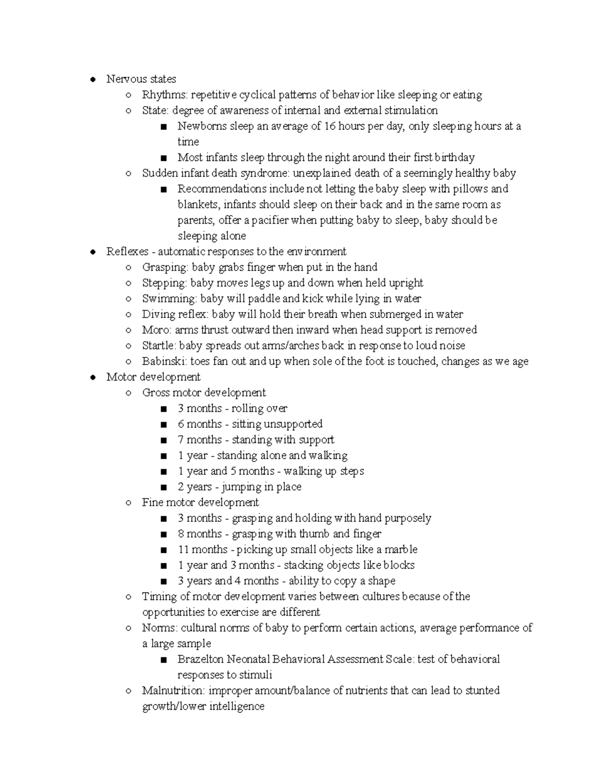 8 - Lecture notes 8 - Nervous states Rhythms: repetitive cyclical ...