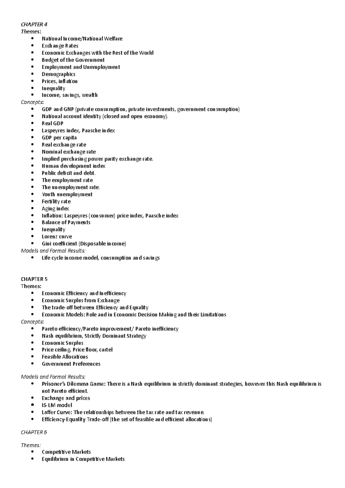 Covered lecture 2019-20 EP - English Language - Bocconi - Studocu