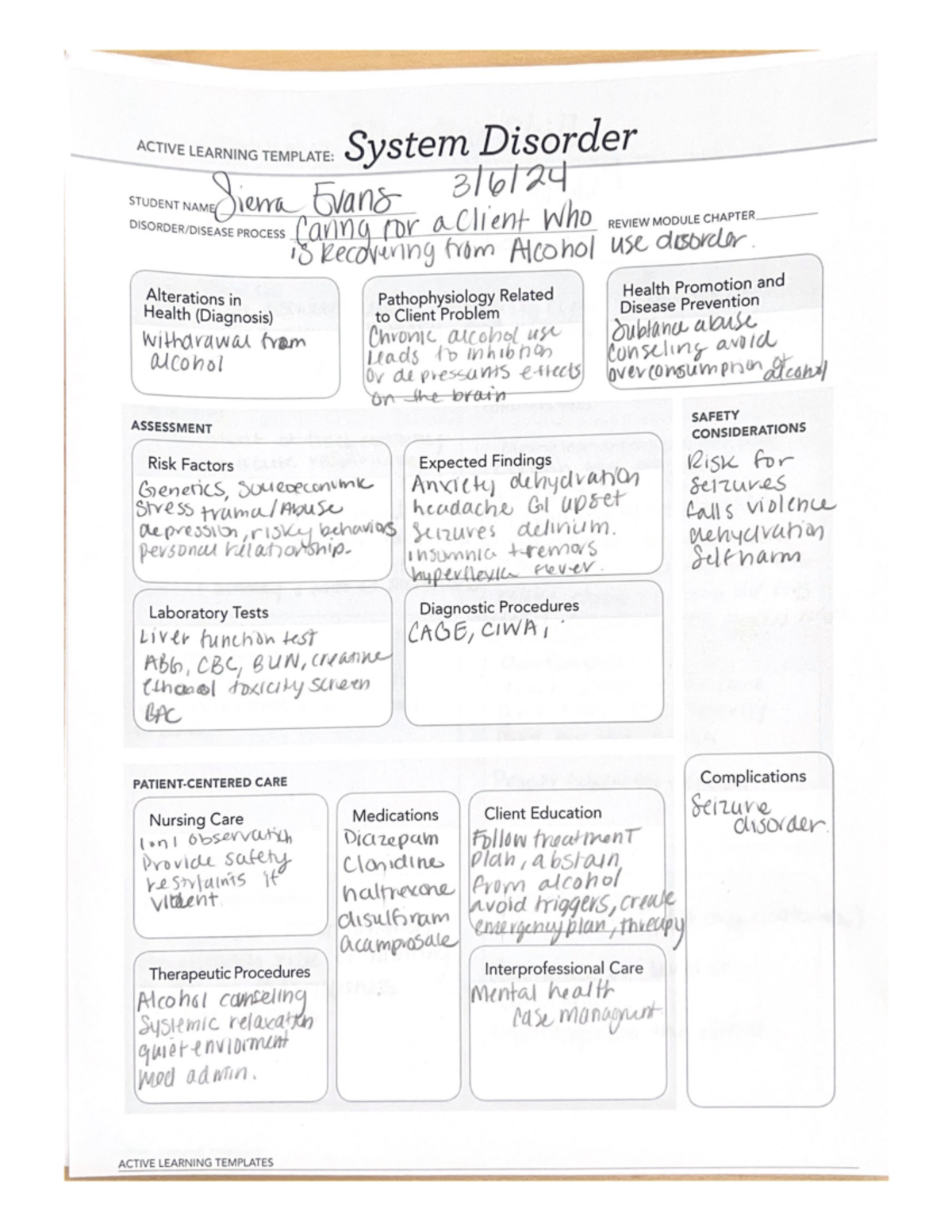 Ati Templets Community Health - NUR 426 - Studocu