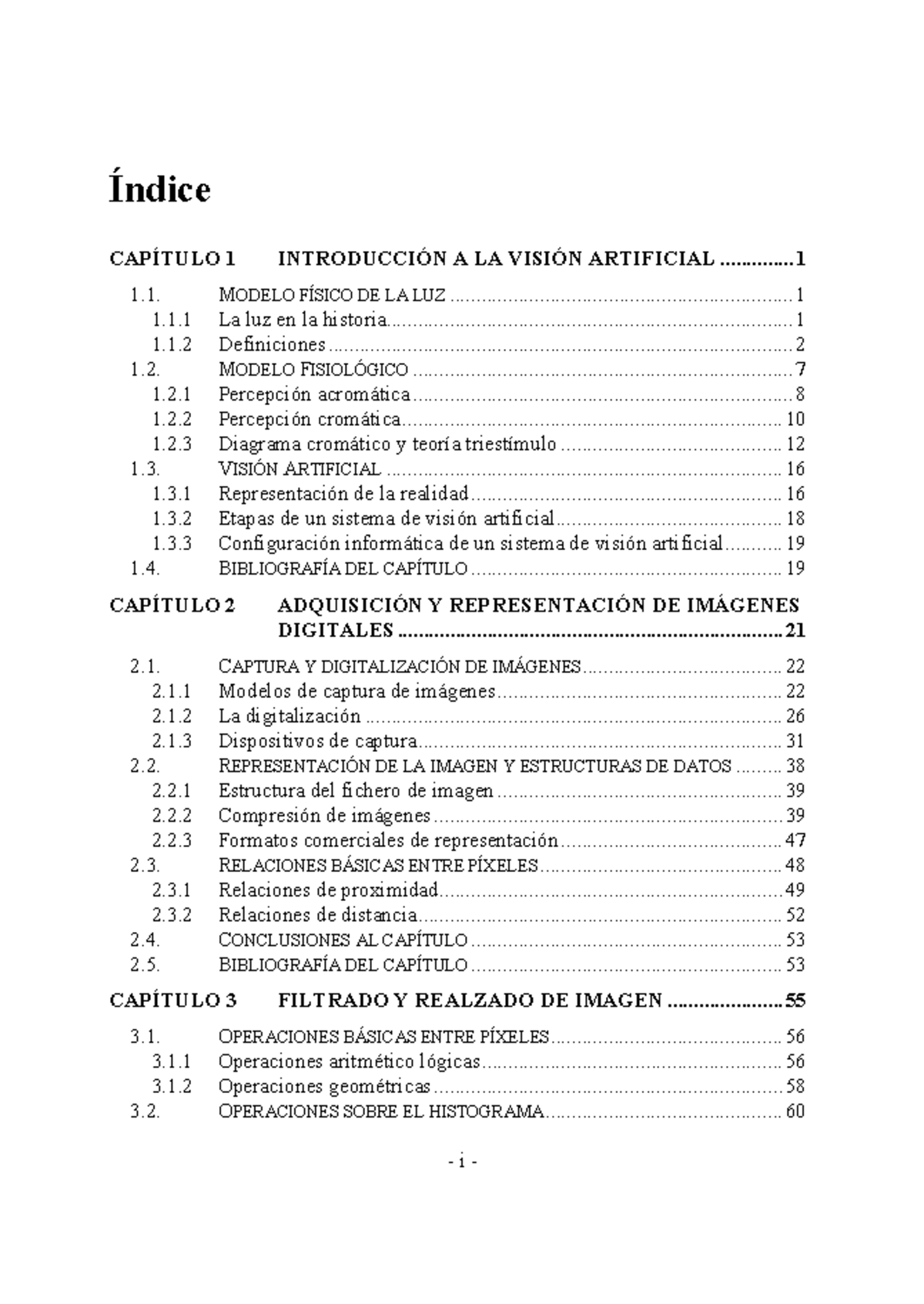 Vision Por Computador - En este tema se introducen una serie de ...