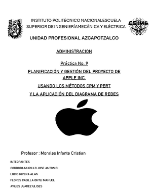 PIA Administracion - UNIVERSIDAD AUTONOMA DE NUEVO LEON FIME ...