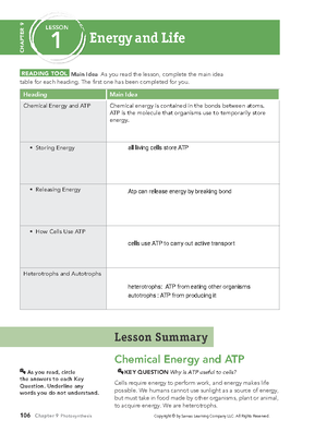 - Honors Chapter 10: Cellular Respiration Notes - Cornell Notes Lecture ...