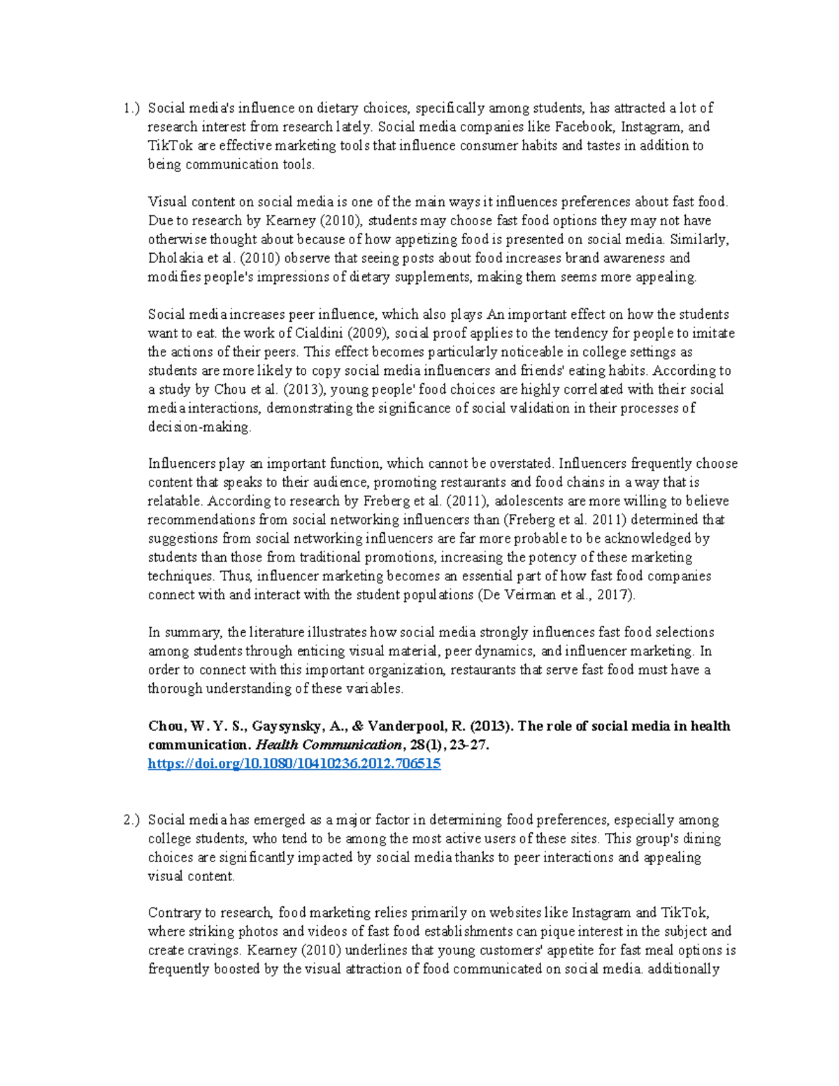 Social media - BBBBBBBBBBBBBBBBBBBBB - 1.) Social media's influence on ...