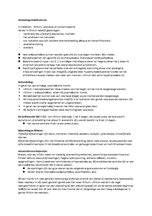 Algemene info recept schrijven - Algemene info mapje Criteria ...