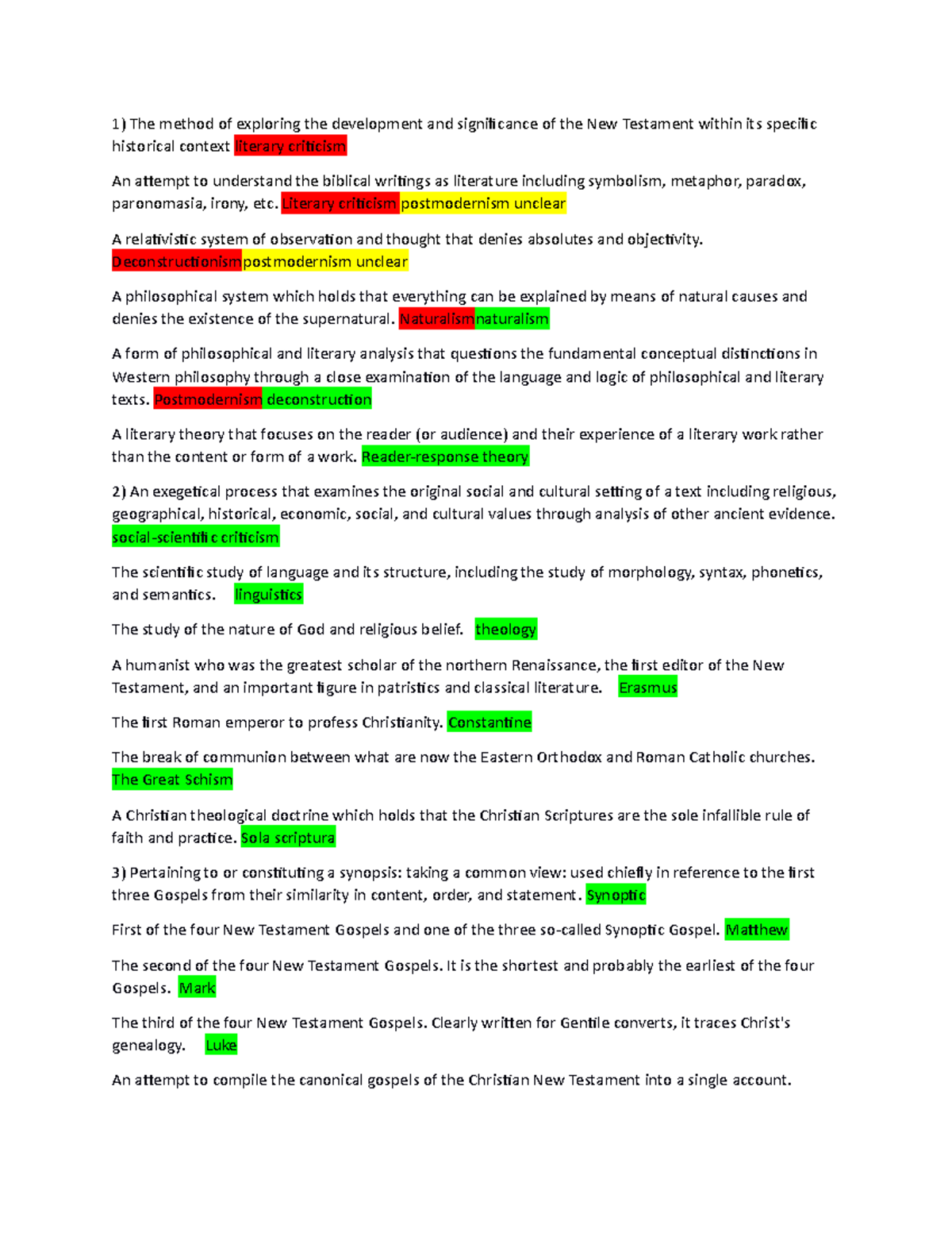 module 1 practice quiz - The method of exploring the development and ...