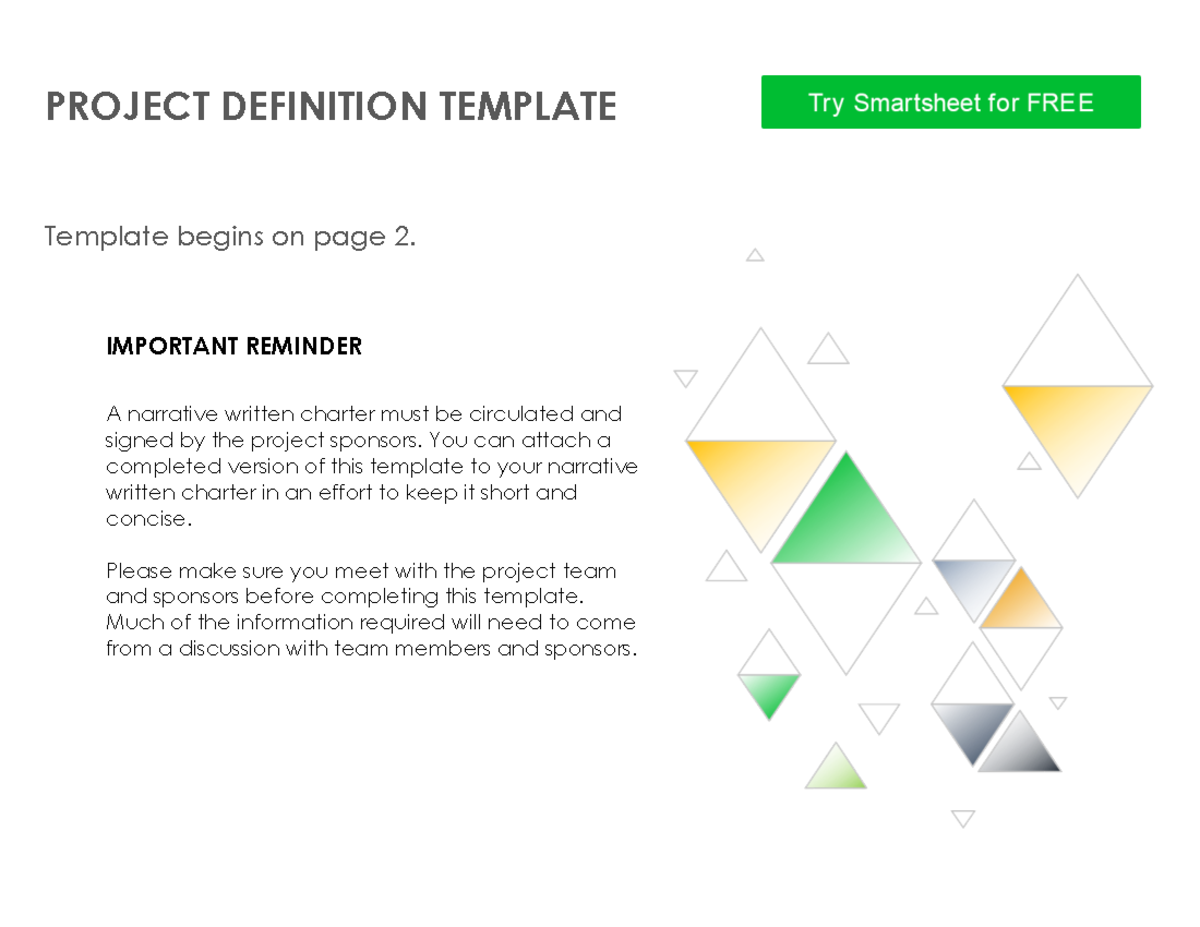 IC-Project-Definition-11181 PDF - PROJECT DEFINITION TEMPLATE Template begins on page 2 ...