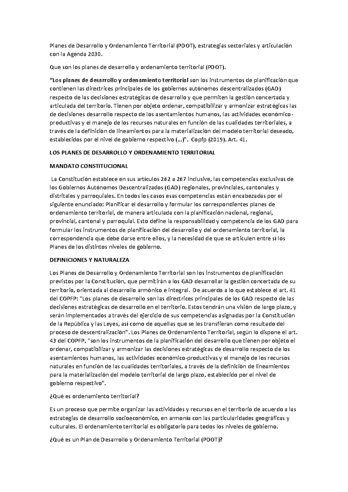 1yyyy SDF - del la historia - Planes de Desarrollo y Ordenamiento ...