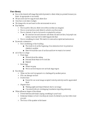 Interpersonal Communication Outline Final Draft - Outline Final Draft ...