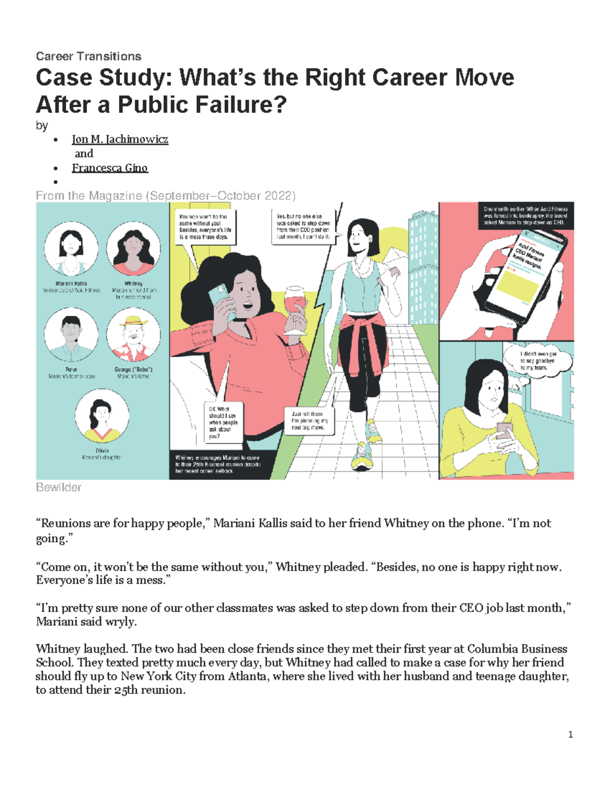 Career Transitions - TEST - Career Transitions Case Study: What’s the ...