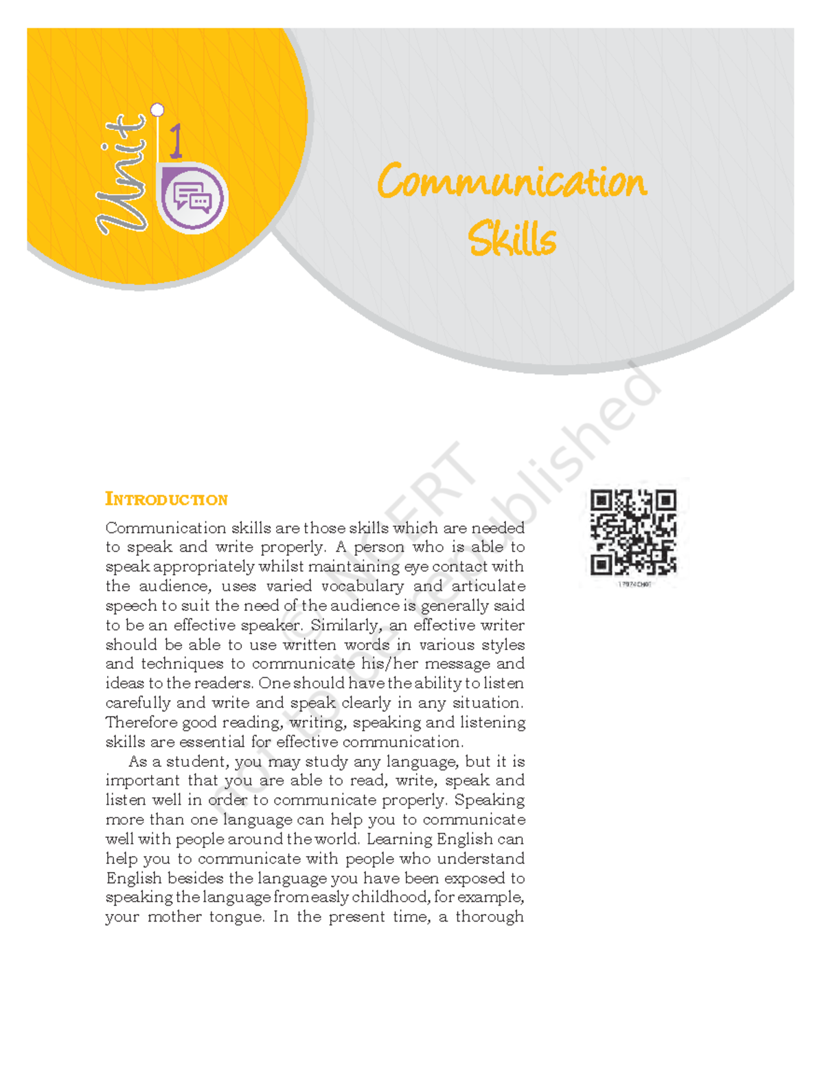 Communication Skills - 2 - IntroductIon Communication skills are those skills which are needed ...