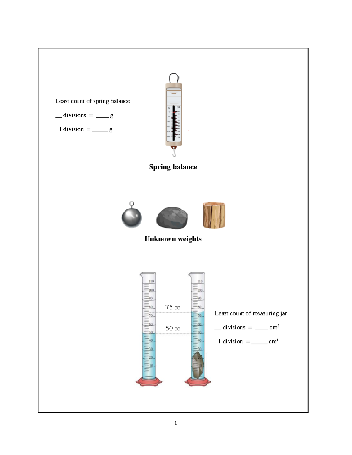 Physics lab manual - Please find the attachment - Spring balance ...