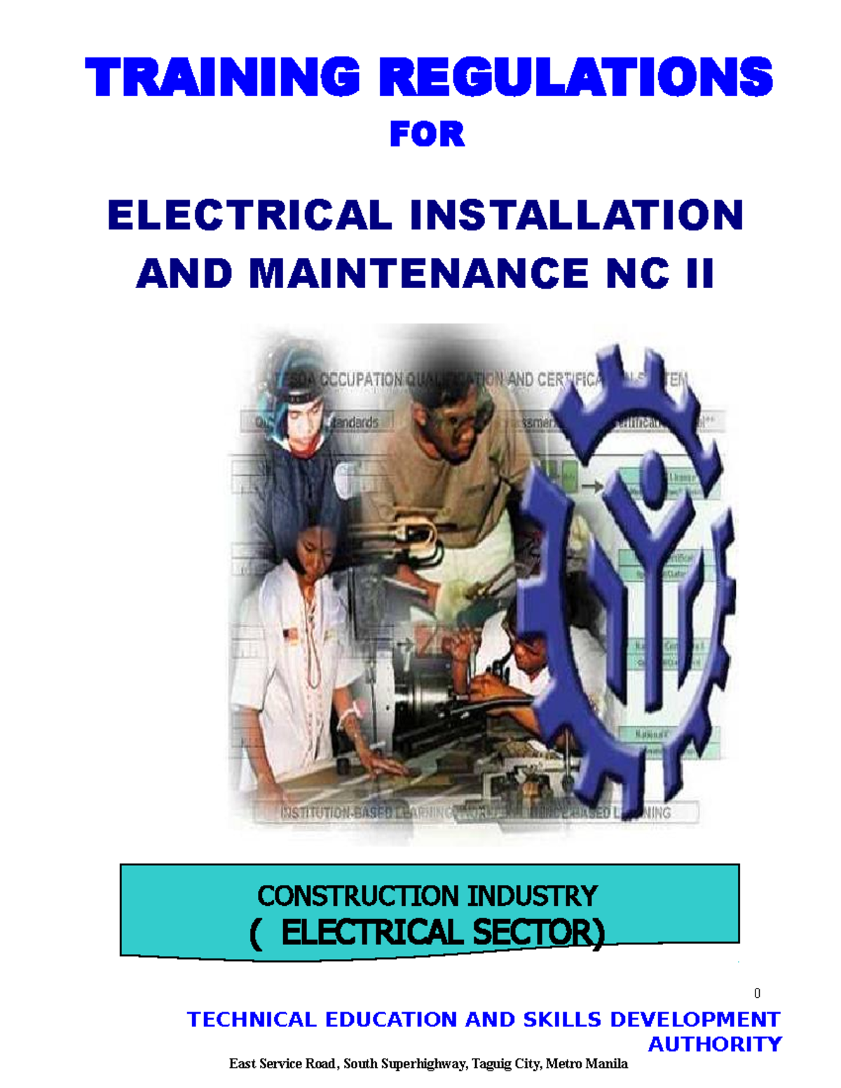 TR-Elec-Install-and-Maintenance-NC-II - TR ELECTRICAL INSTALLATION ...