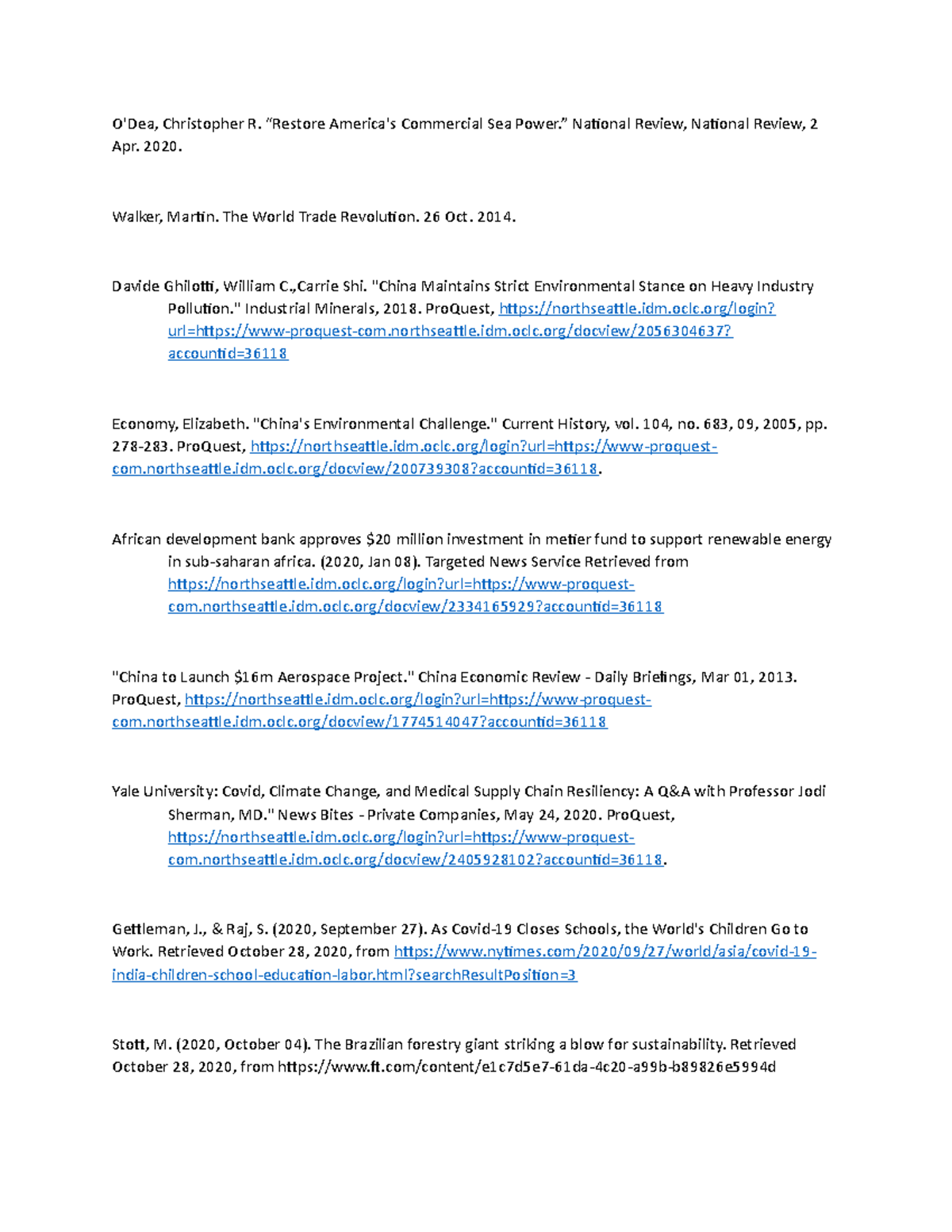 Find the Citation Errors - O'Dea, Christopher R. “Restore America's ...