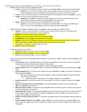 Module 05 Written Assignment - Concepts for Clinical Judgment Module 05 Written Assignment ...