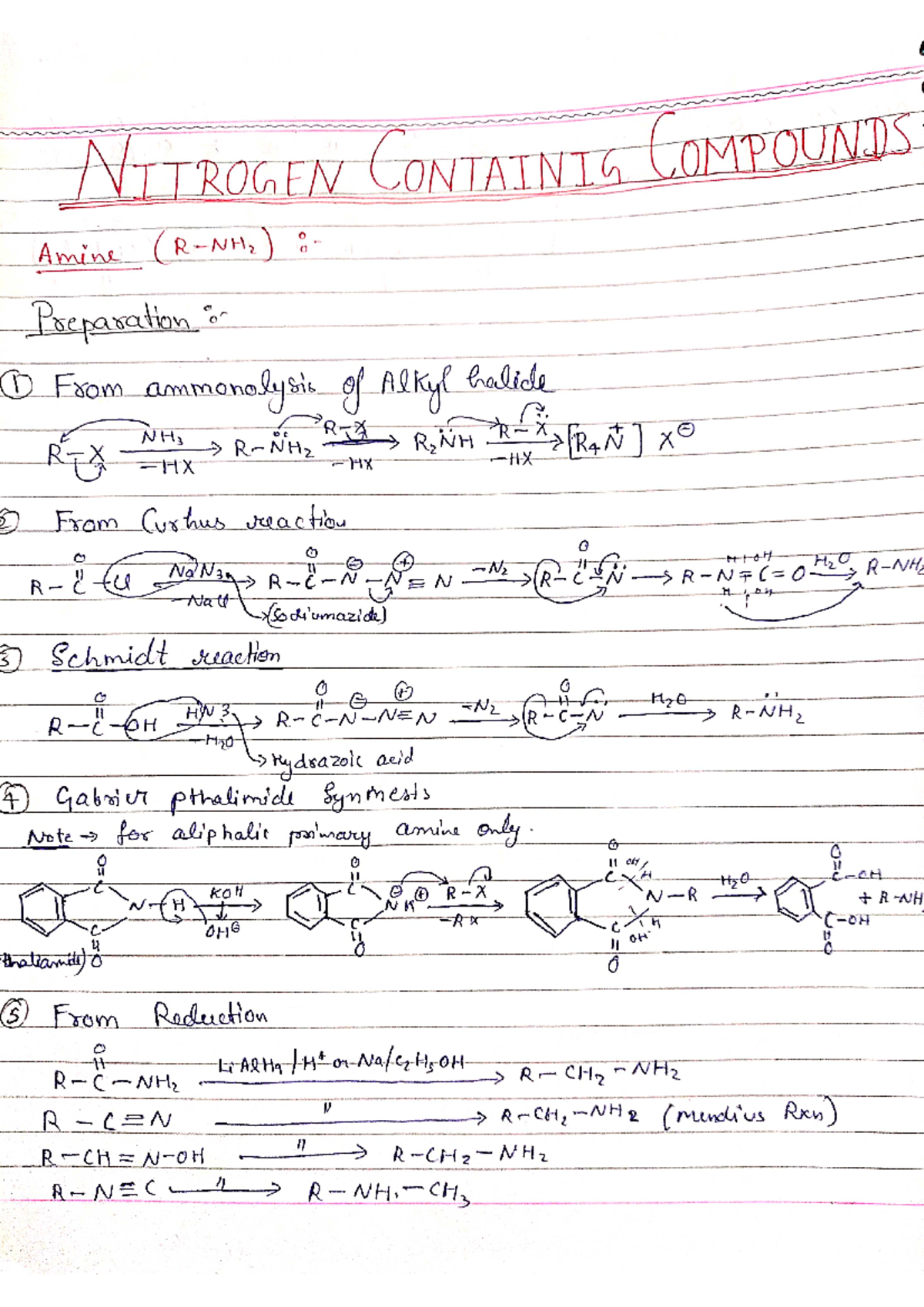 Nitrogen containing compounds - NILROGEN CONTAINIS COMPOUNDS Amine ...