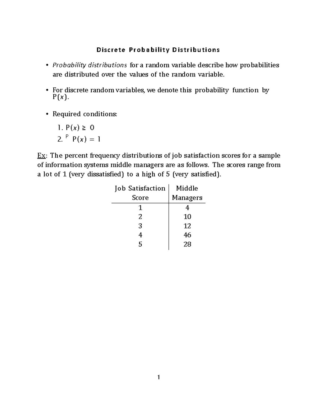 Section 5 - 5.2 Teach by Prof.Weidong-Chen - 1 Discrete Pro b a b ility Distr ib u tions ...