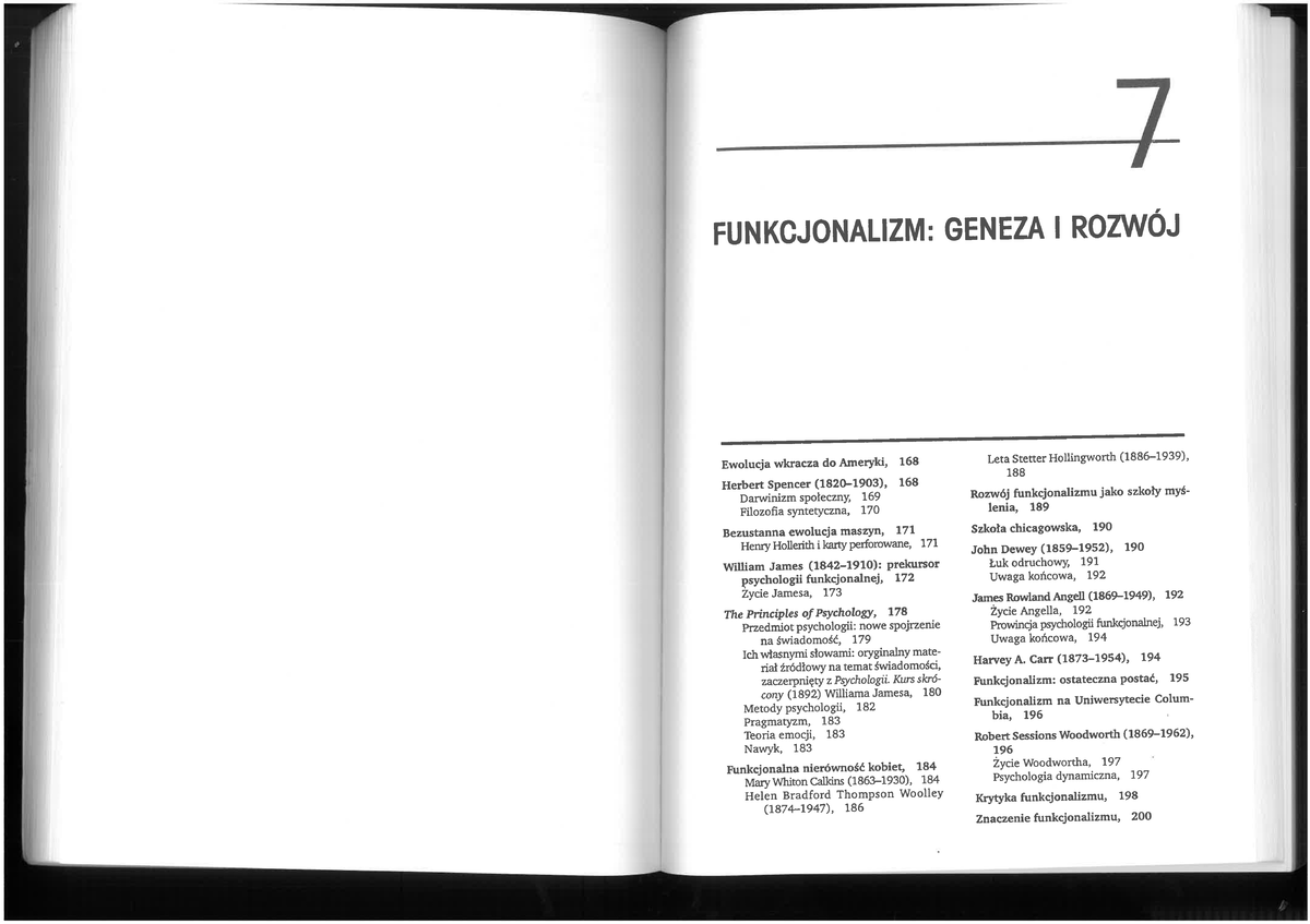 Schultz D., Schultz S. Historia współczesnej psychologii s. 167-251 - historia i współczesność ...