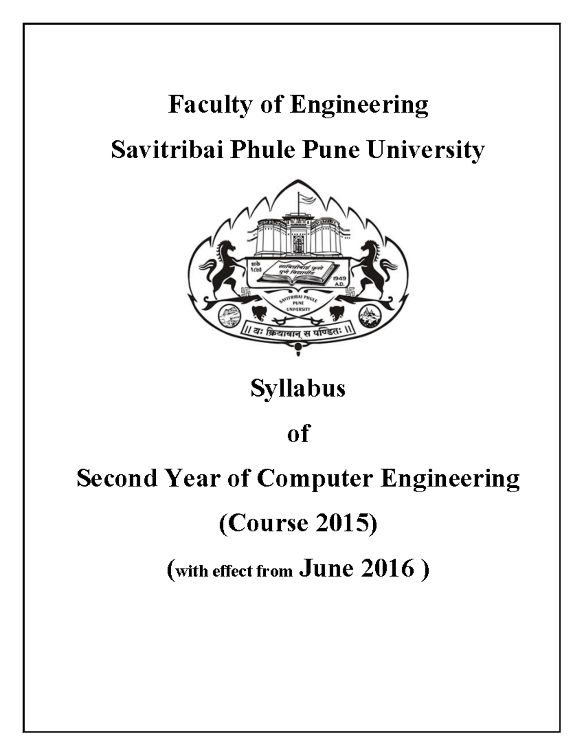 SPPU SE Computer Engg 2015 Course Syllabus-4-7-16 - Faculty of ...