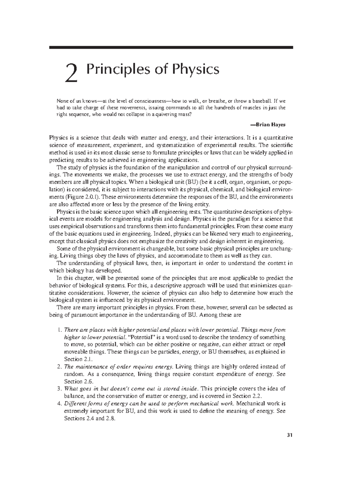 Physics Principle - might be helpful - 31 2 Principles of Physics None ...