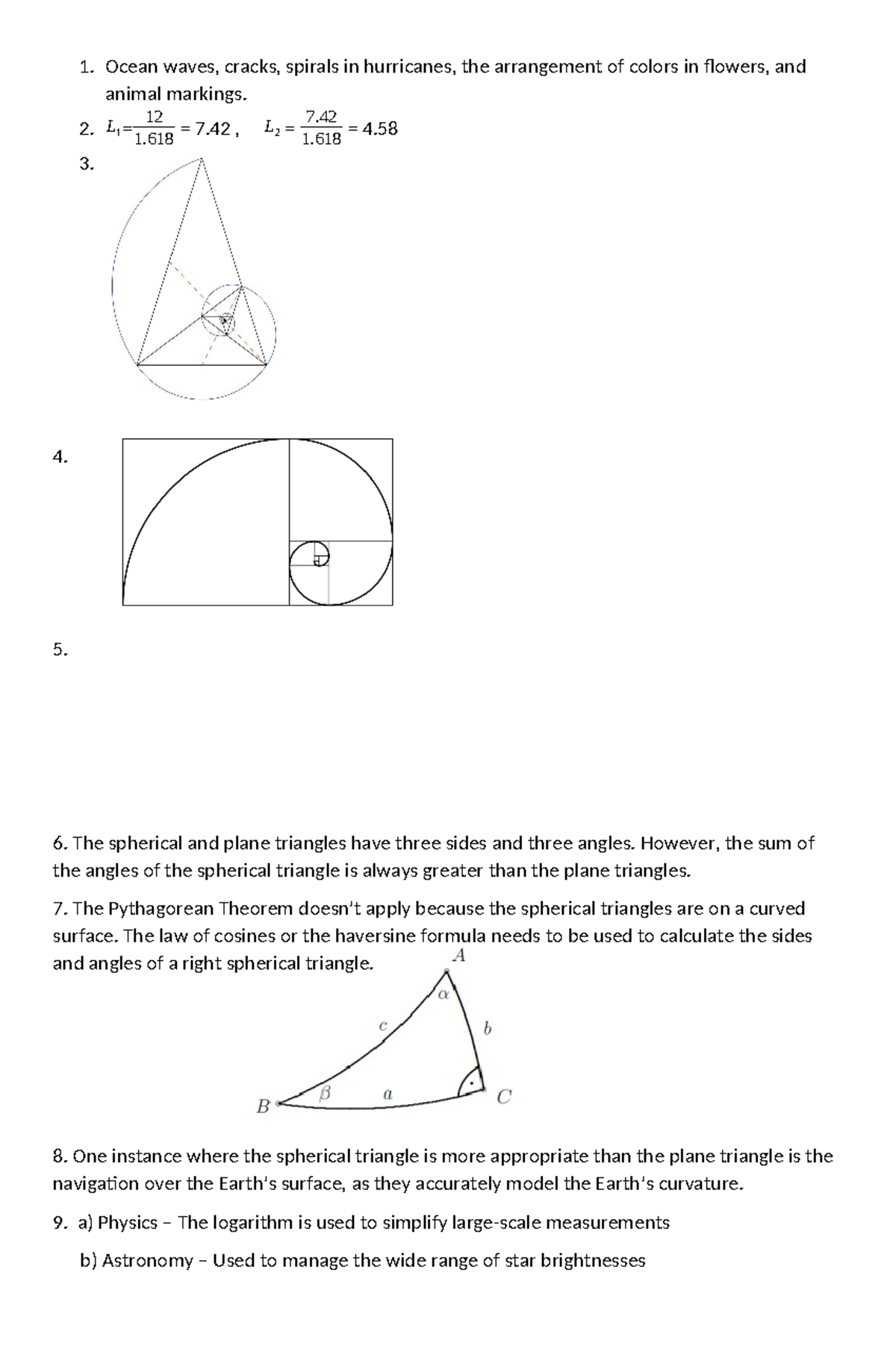 Fibonacci sequence - 1. Ocean waves, cracks, spirals in hurricanes, the ...